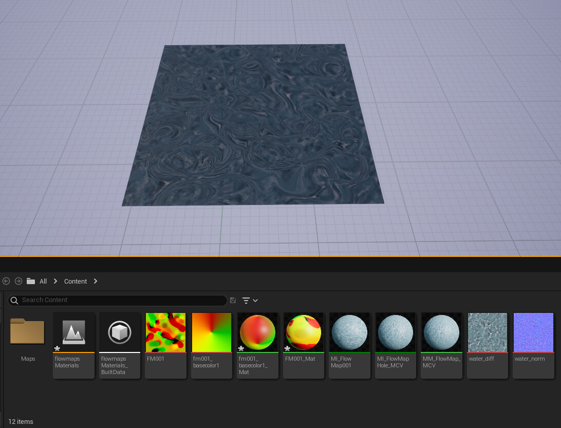 Cameron Rivard - Houdini Water Flow Map