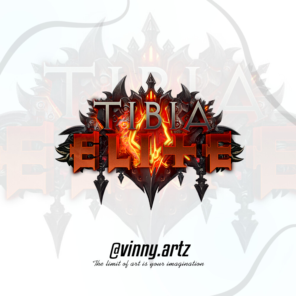 ArtStation - Logo for "Tibia-Elite" Tibia OTServer.