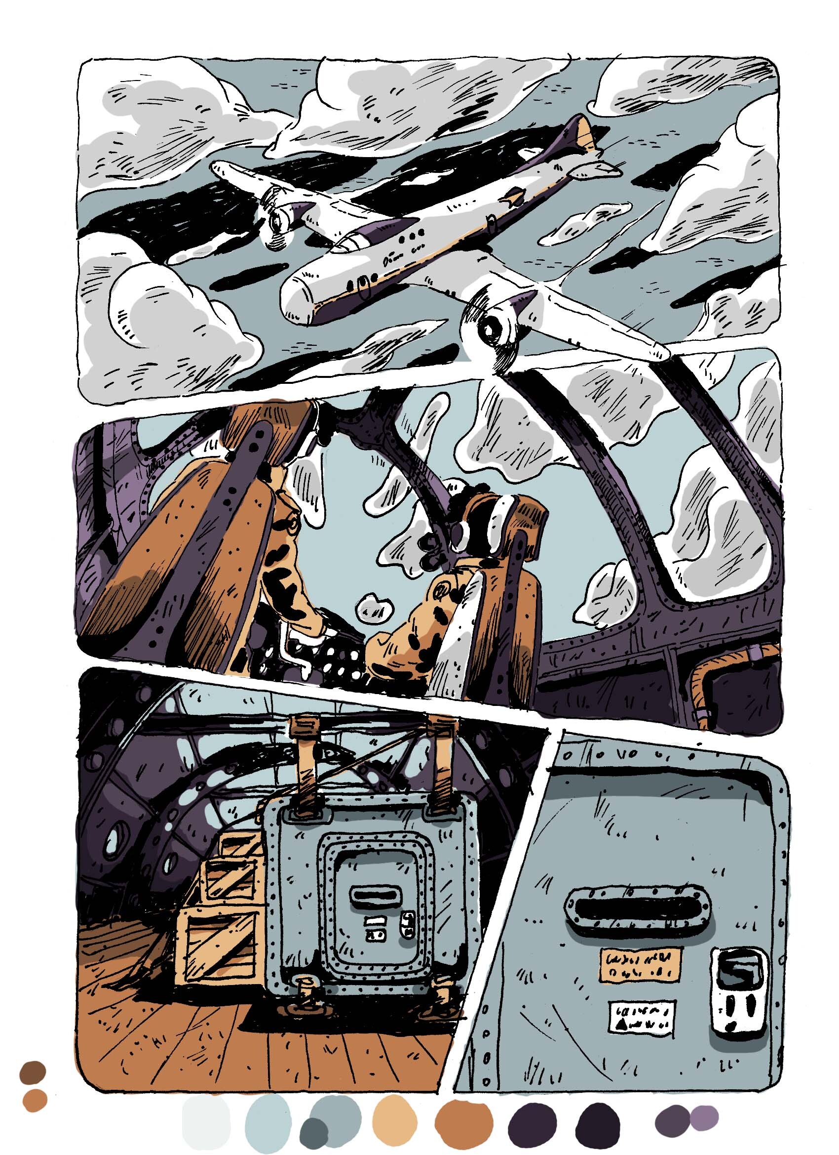 ArtStation - Comic: Darkness Squad - First page