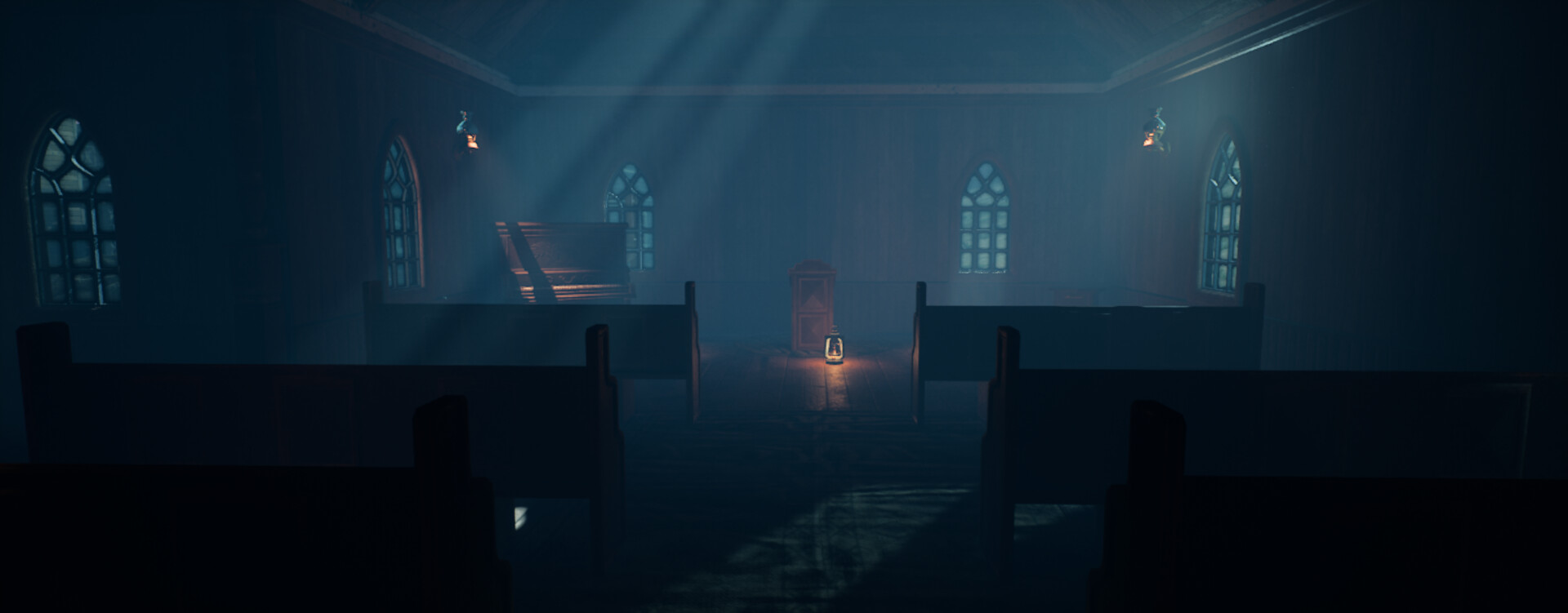 ArtStation - INT. CHURCH-NIGHT