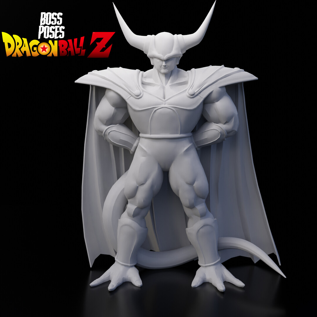 ArtStation - DRAGON BALL Z - King Cold STL 3Dprint Ready
