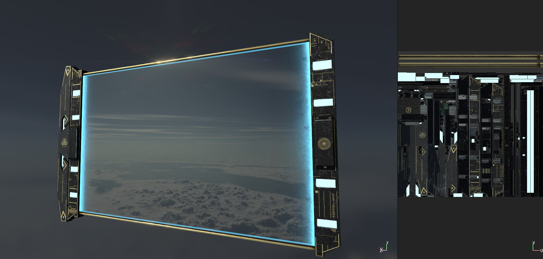 ArtStation - Project "C.L.E.": PDA