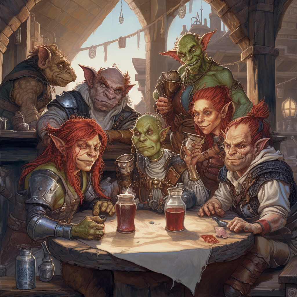 ArtStation - Goblin plots within goblin plots.