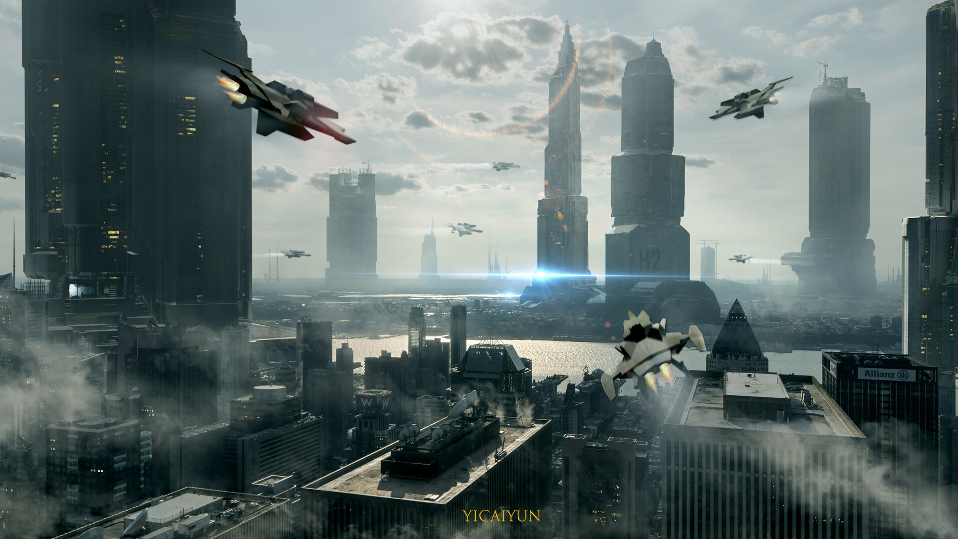 ArtStation - matte painting & concept works