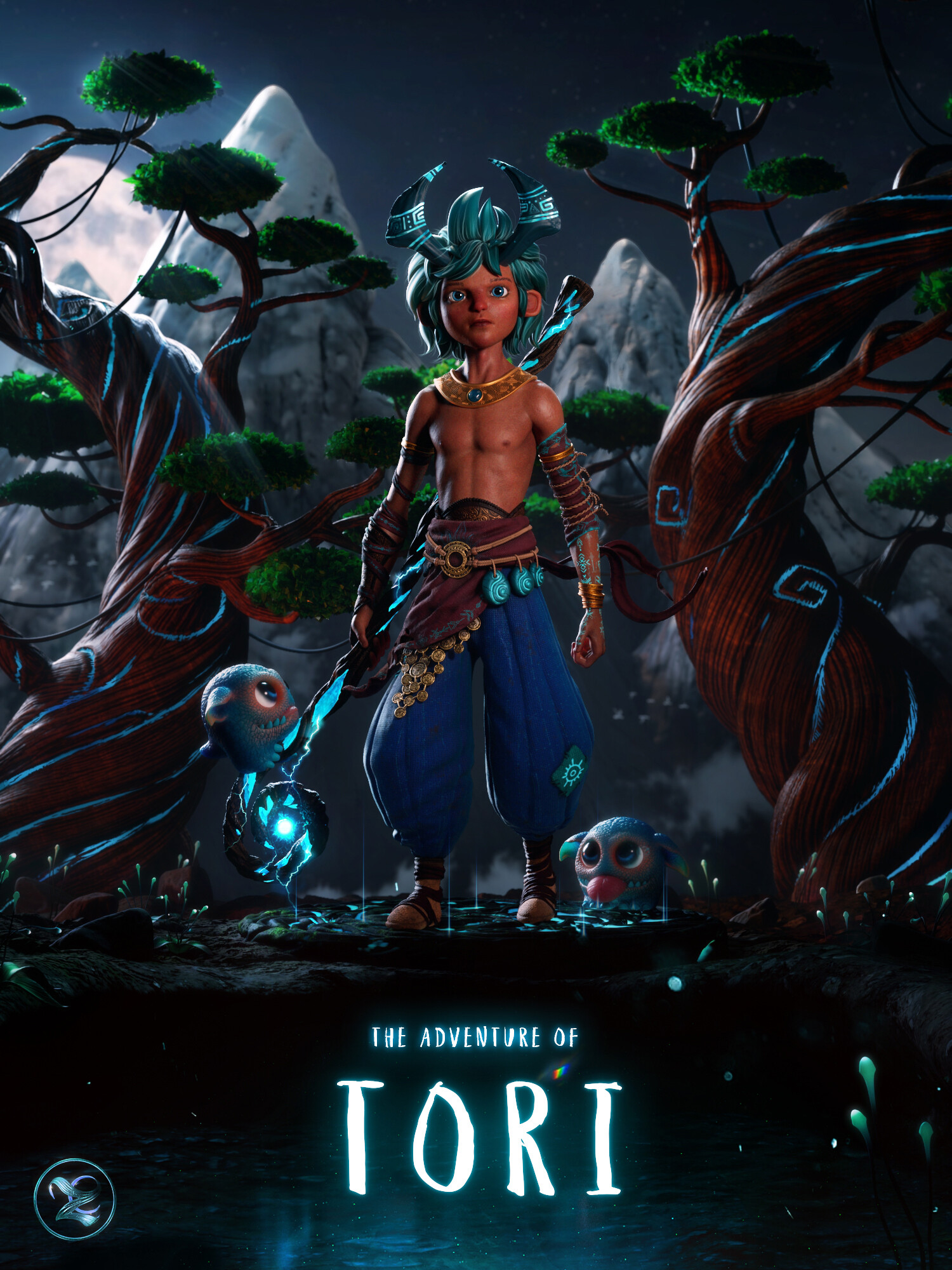 ArtStation - The adventure of tori