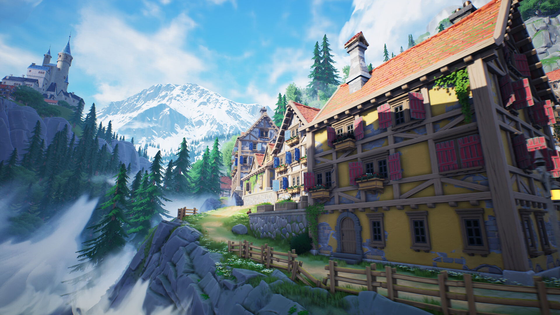 魔灯Modeng - Game Level Art in UE5 by Tengfei 游戏高级地编训练营