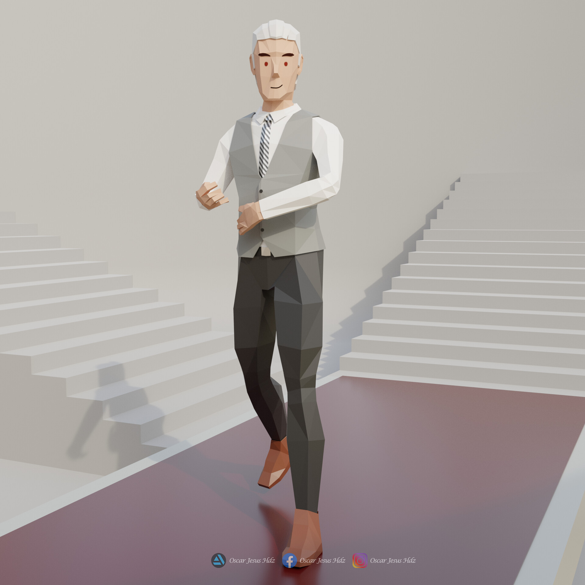 ArtStation - WHITE GENTLEMAN