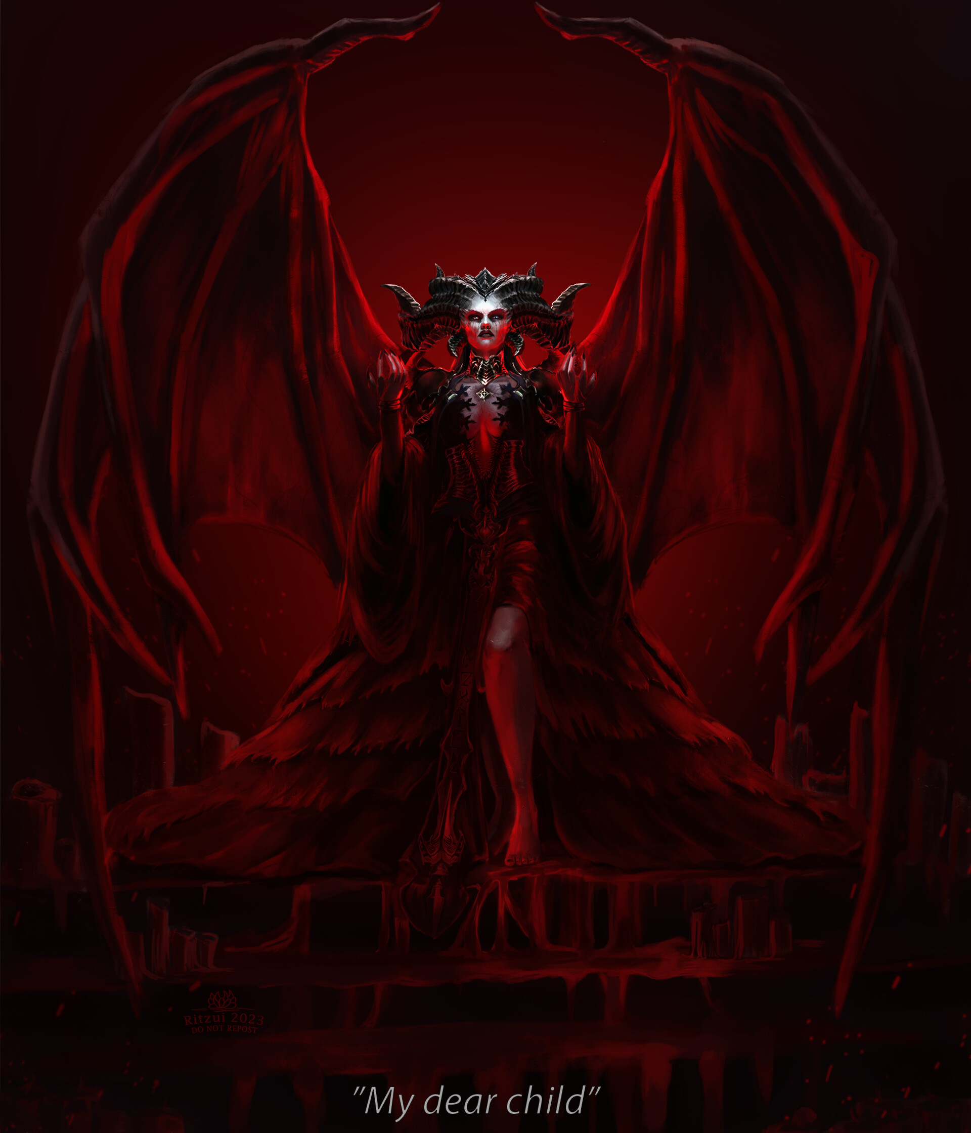 ArtStation - Lilith Mother of Sanctuary