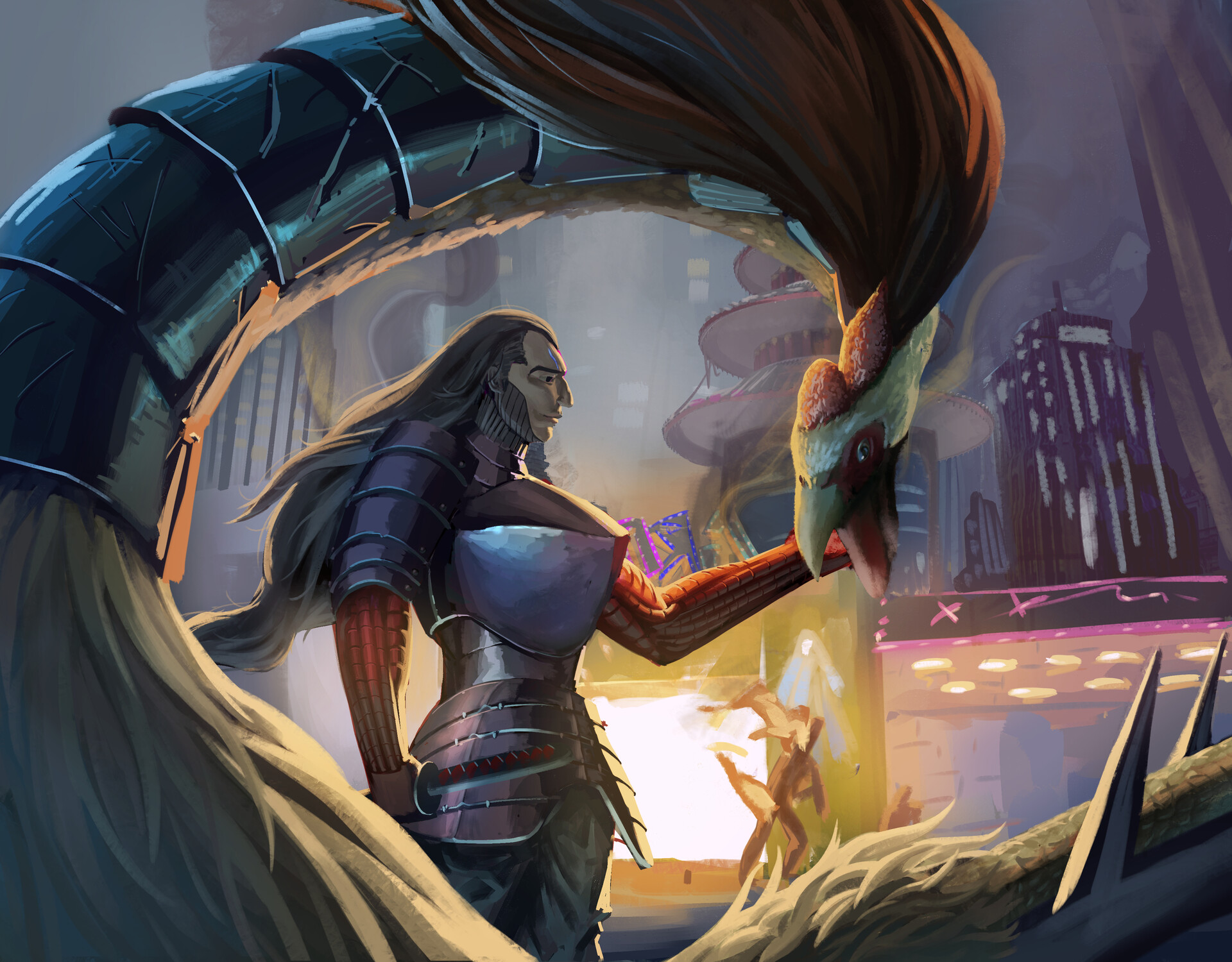 ArtStation - Havoc in the street