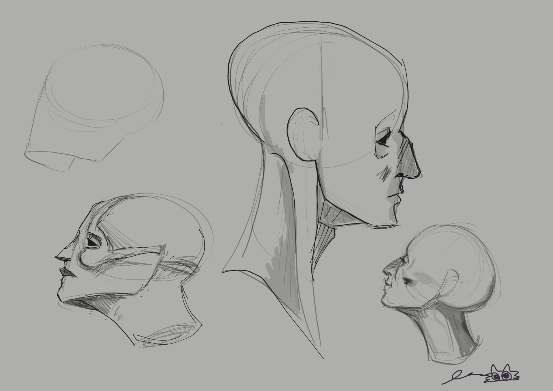 Maeve O'Carroll - Morpho Simplified Form Study 1