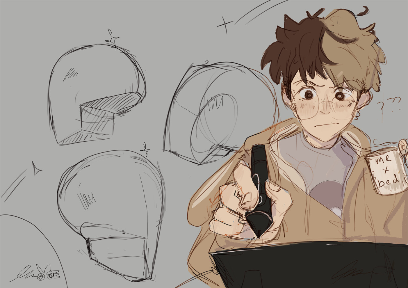 ArtStation - Morpho Simplified Form Study 1