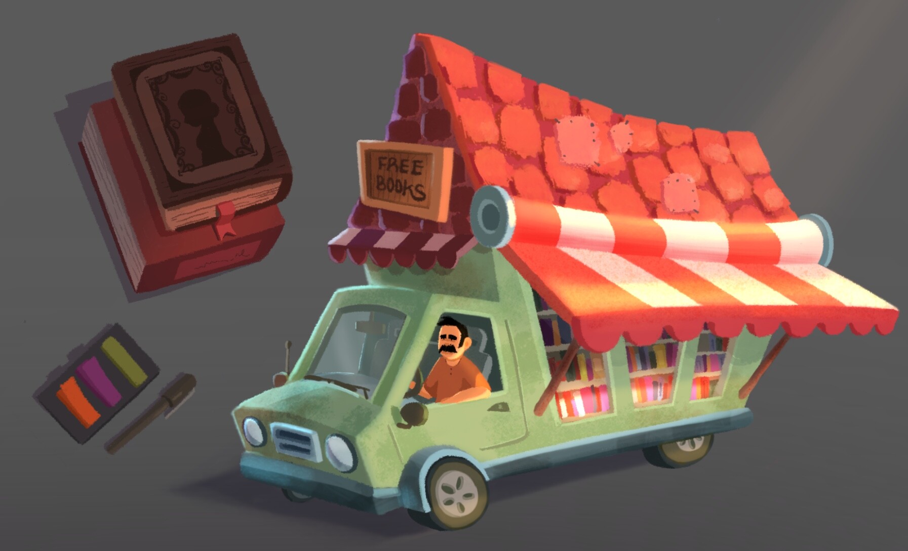 ArtStation - The mobile library