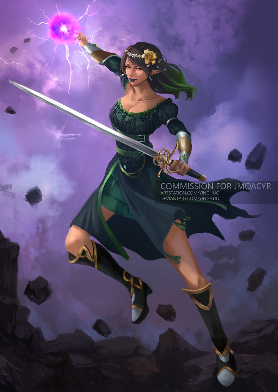 ArtStation - COMMISSION - IRIS