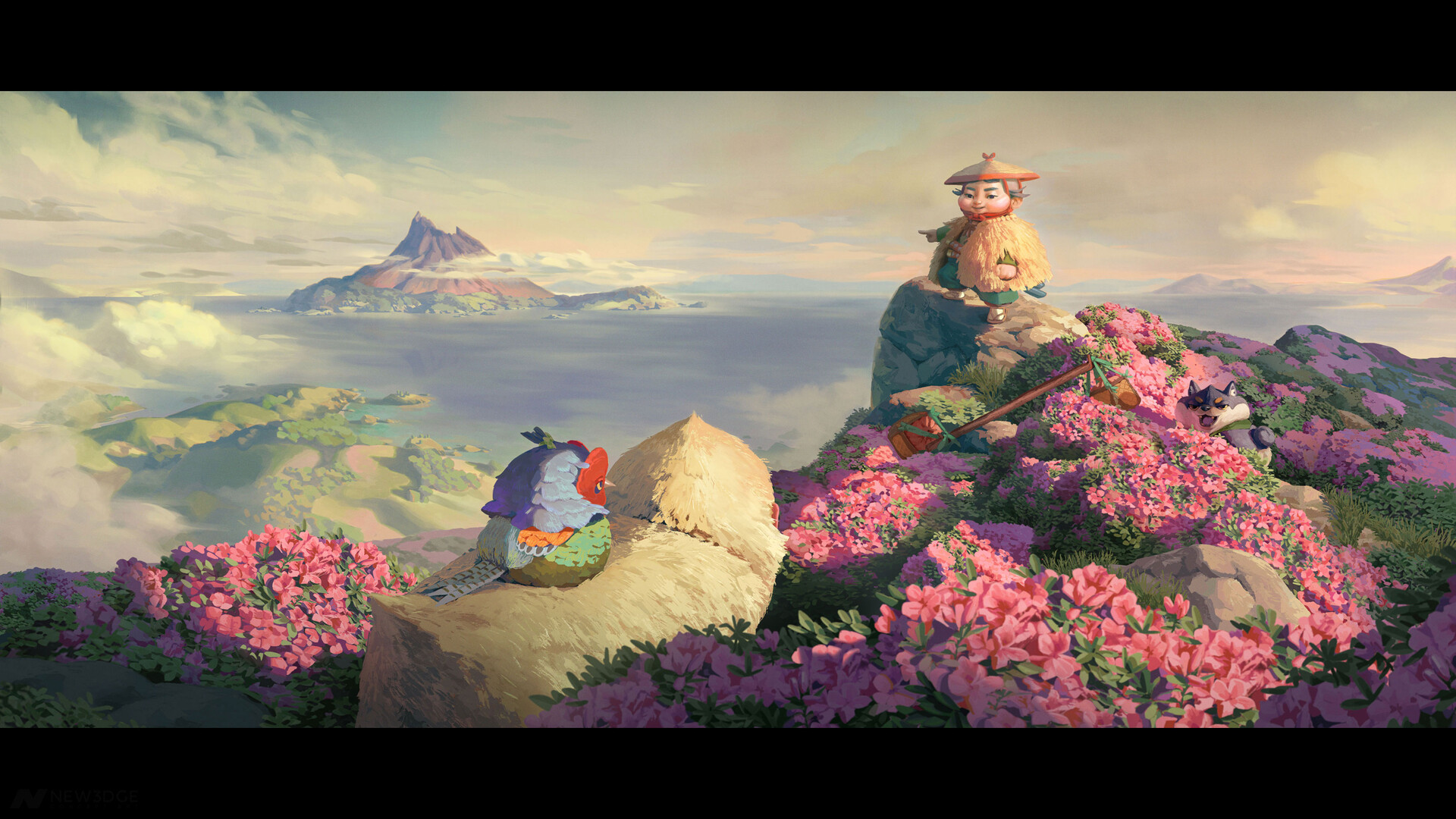 ArtStation - Oni Island - Momotaro, Adventures on Oni Island