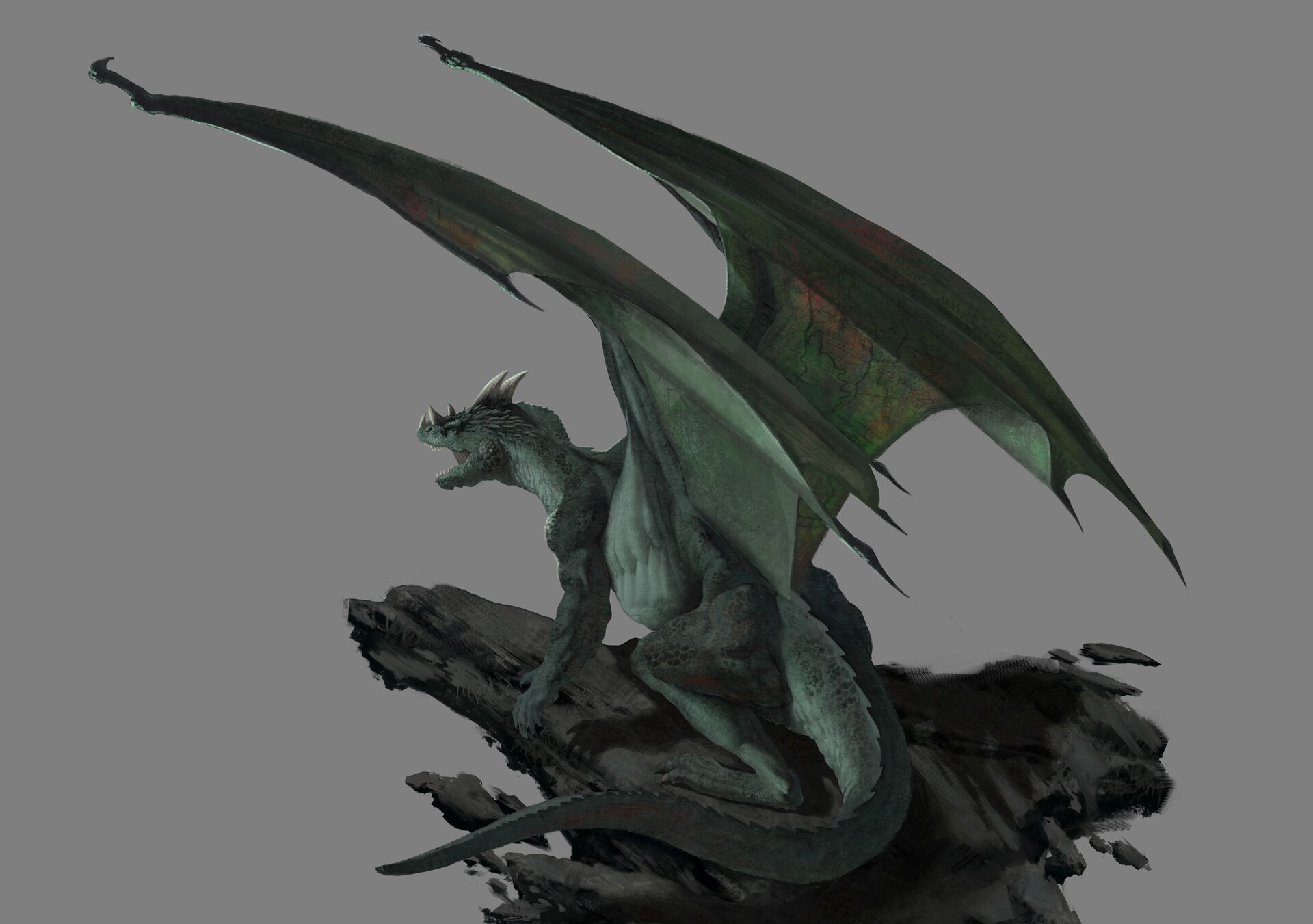 ArtStation - Anatomy of a dragon