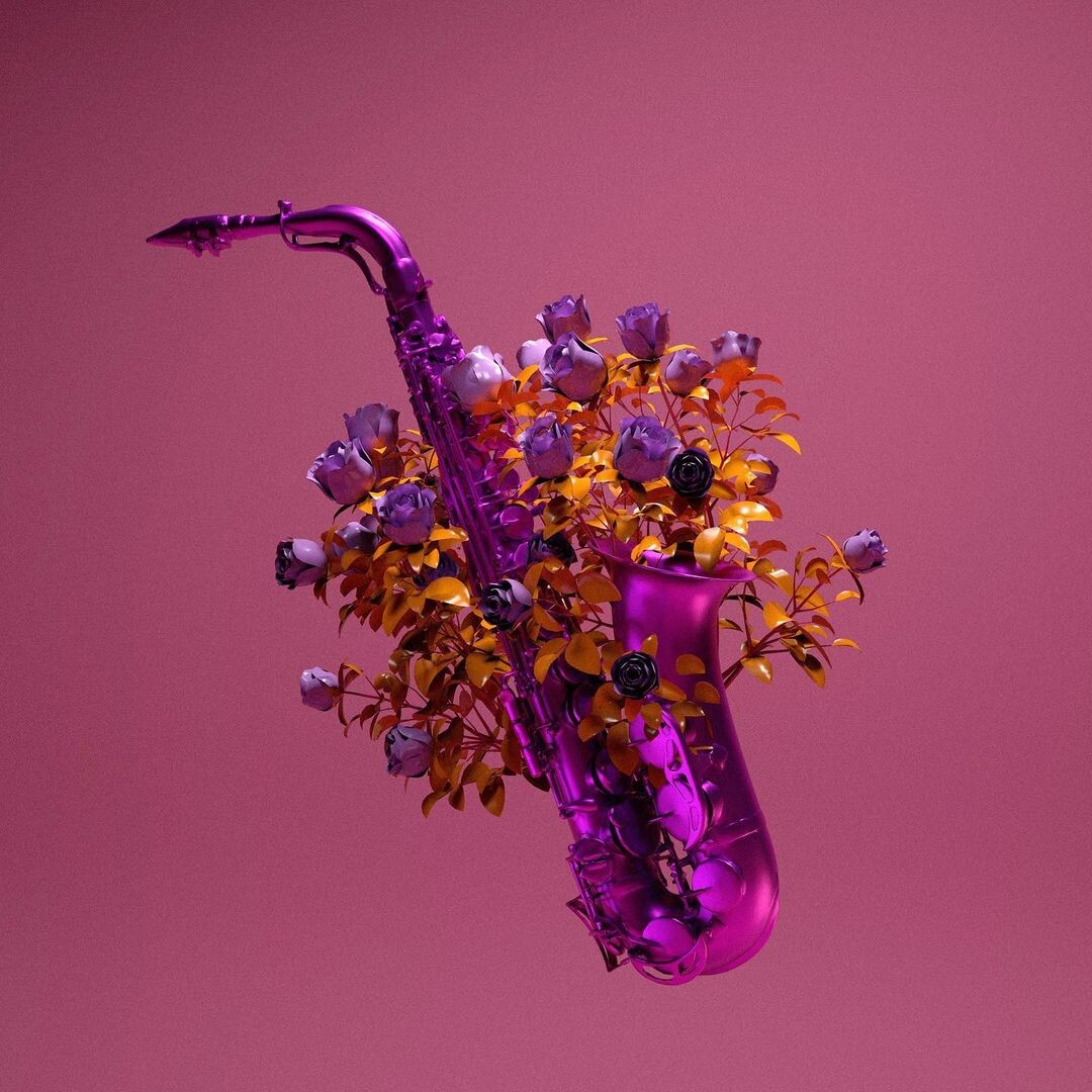 ArtStation - Beautiful saxophone