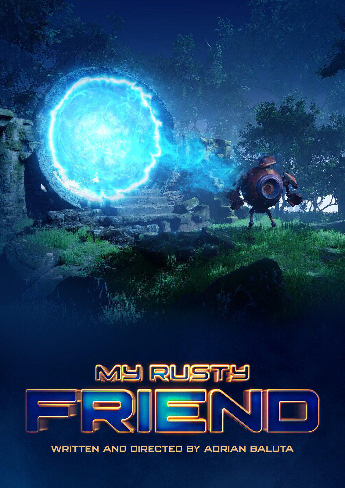 Adrian Baluta - My Rusty Friend - Final Poster
