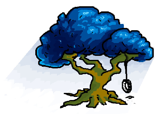 ArtStation - Blue Tree