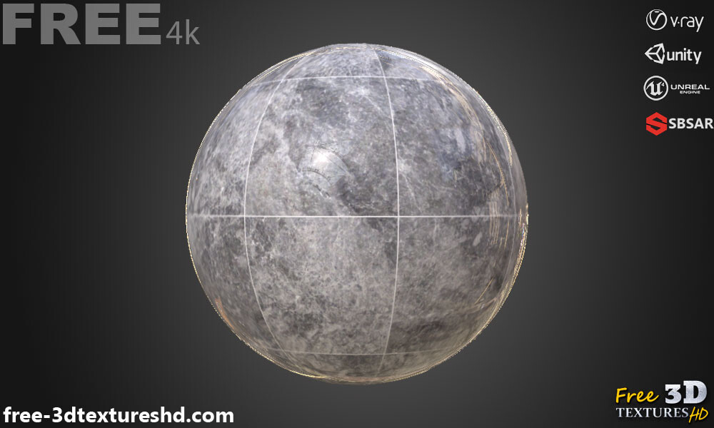 PBR Textures Free Download - Grey Marble Tile Substance SBSAR PBR ...