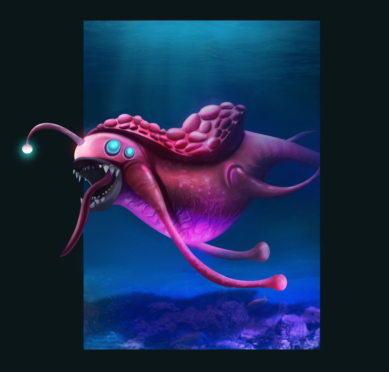 ArtStation - Leviathan ( a sea monster )