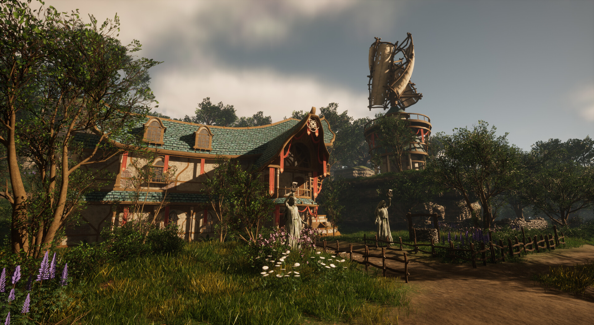 ArtStation - Forest Village