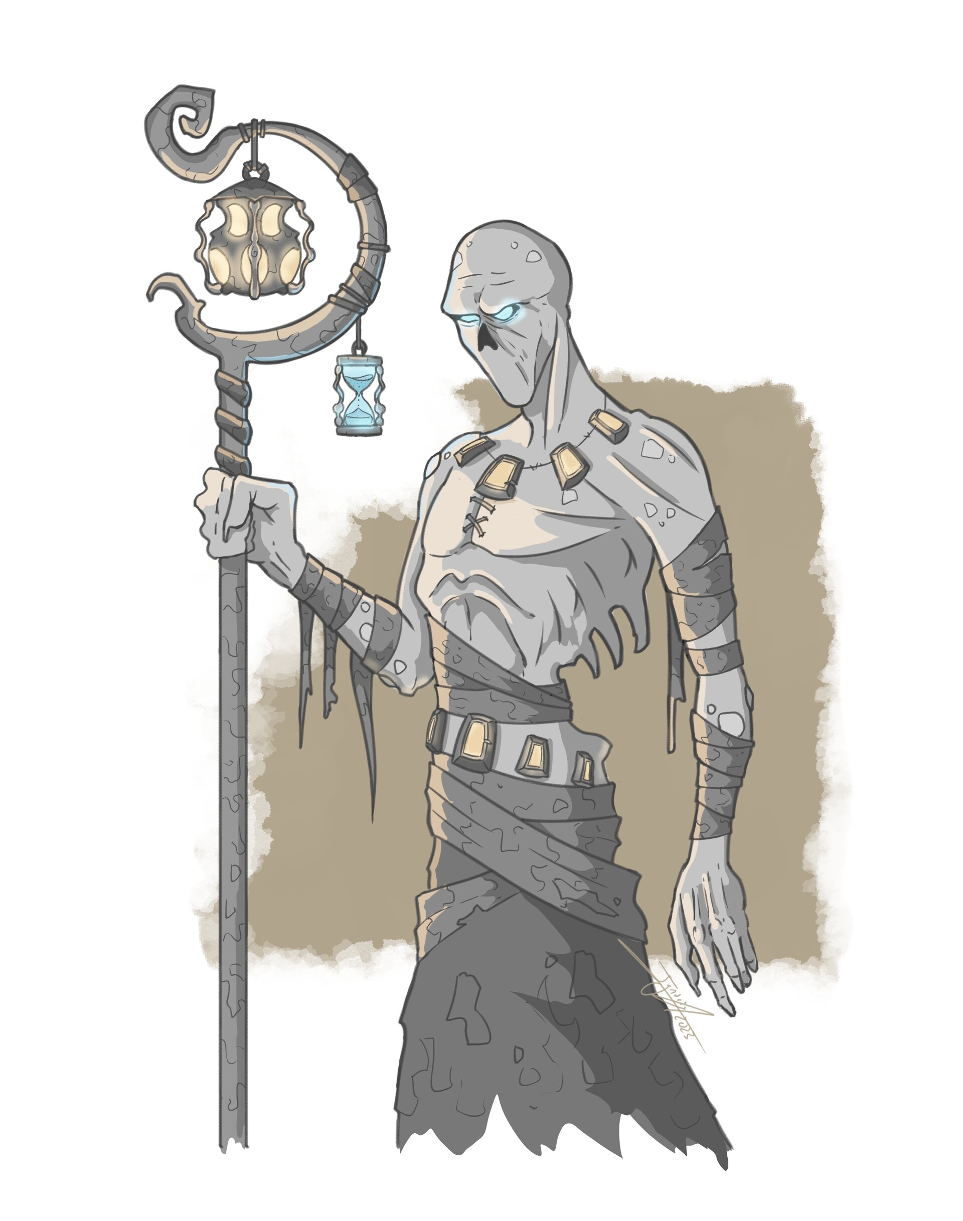 ArtStation - Zombie Wizard- Character Design