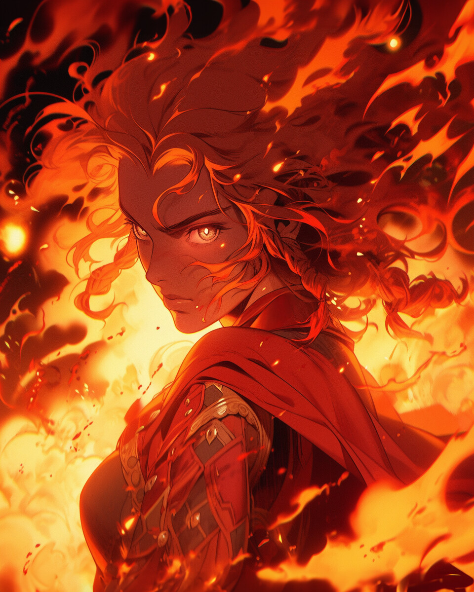 ArtStation - Burning Up