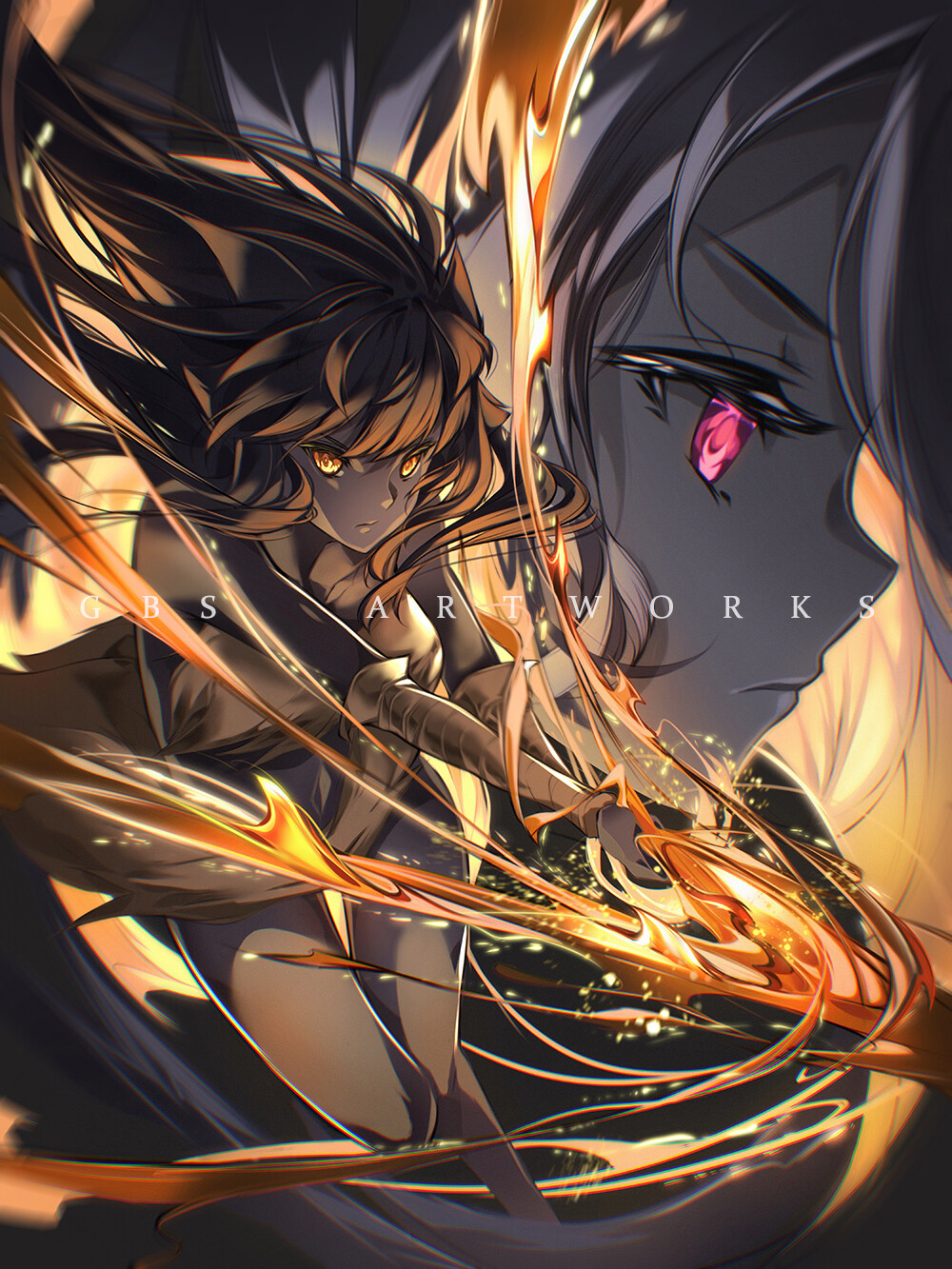 ArtStation - Flame Wielder