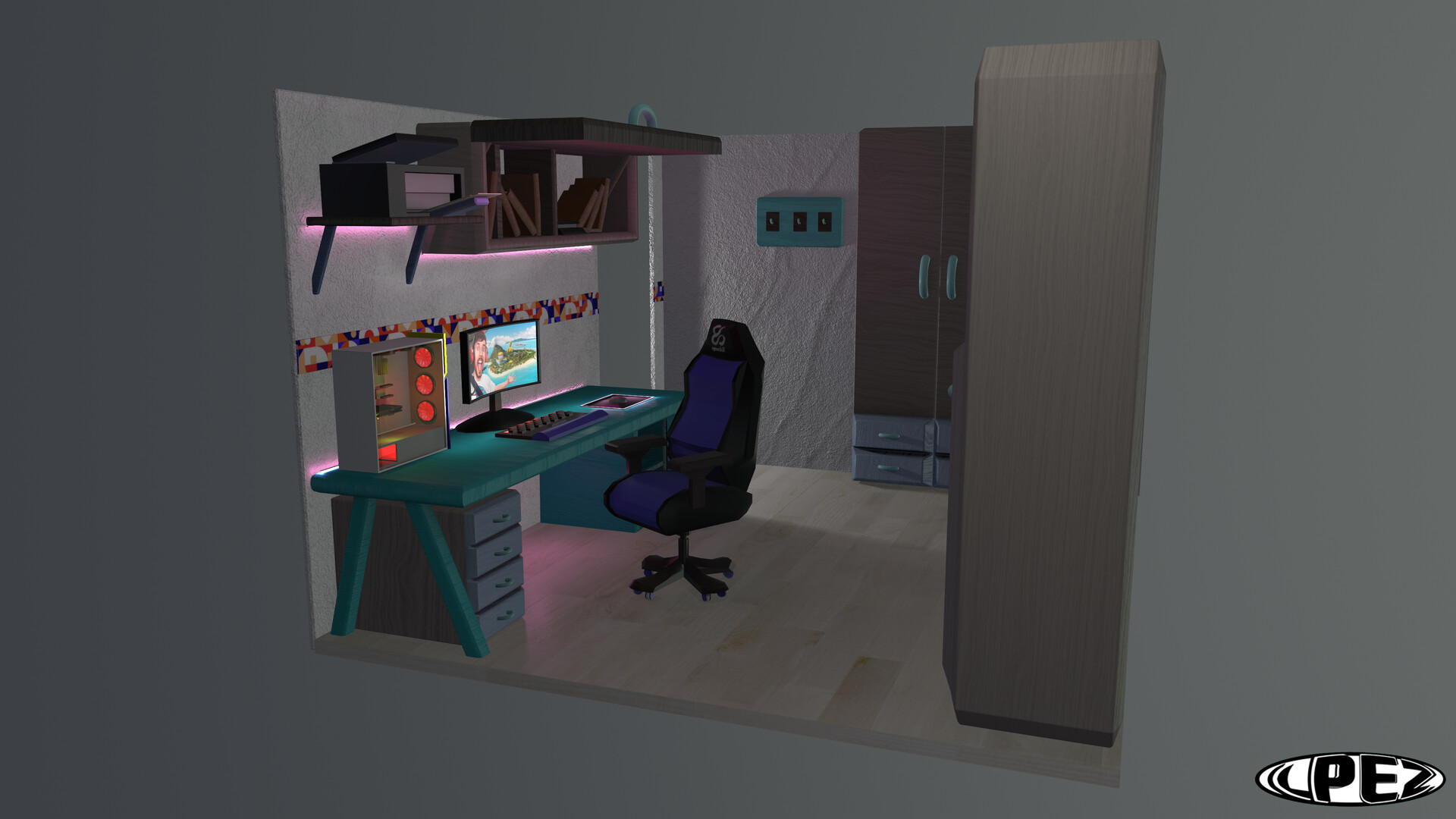 ArtStation - Da Gaming Room | lpez