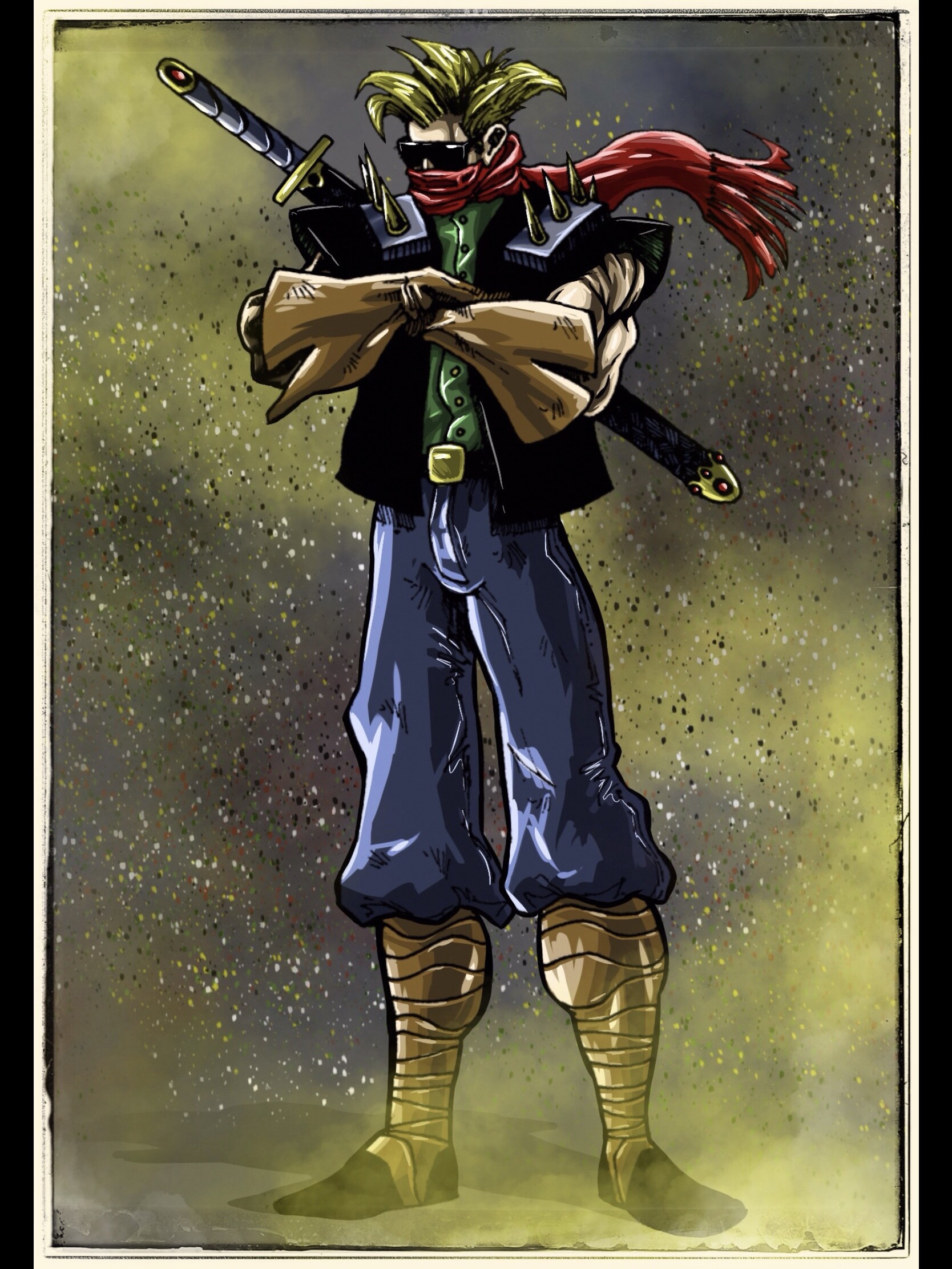 ArtStation - Red Scarf