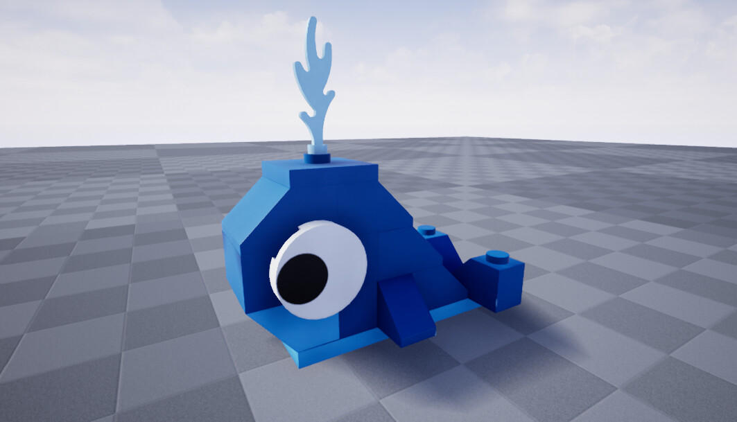 ArtStation - Lego Whale Kit