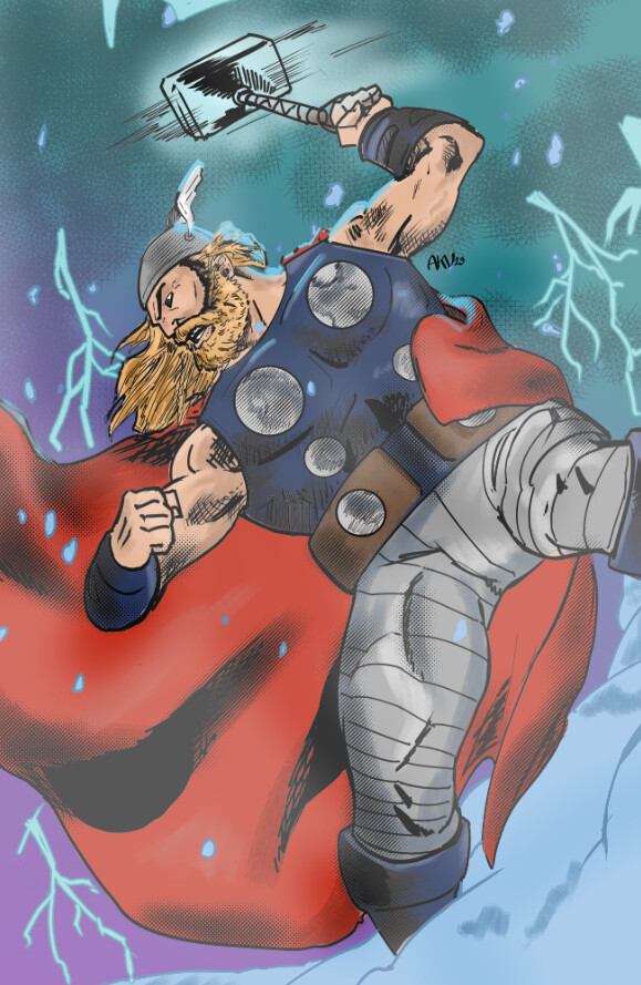 ArtStation - Thor - God of Thunder
