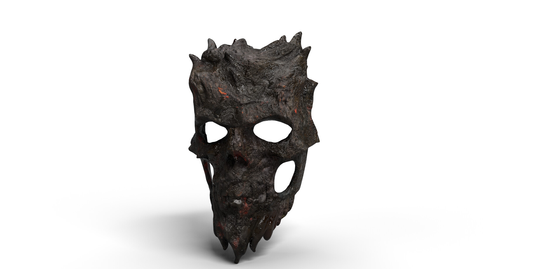 ArtStation - demon_mask_texture