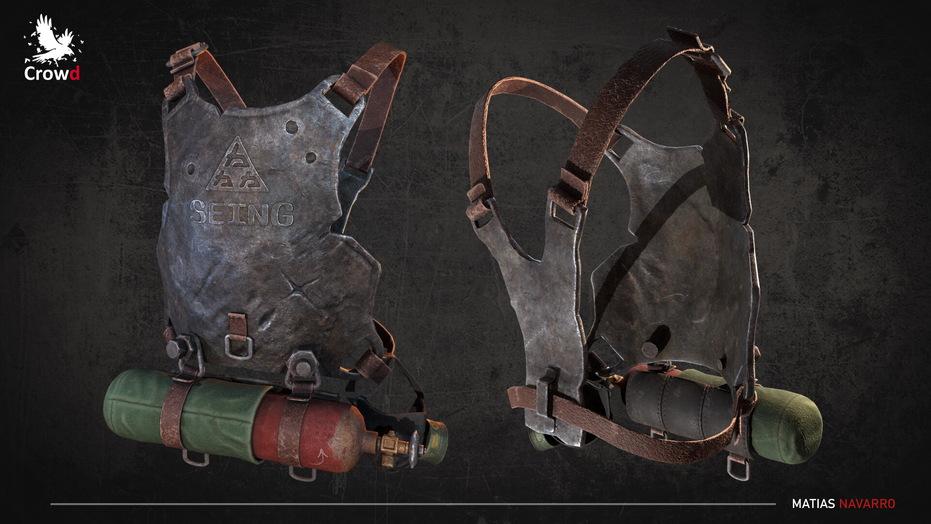 ArtStation - Post Apocaliptic Armor