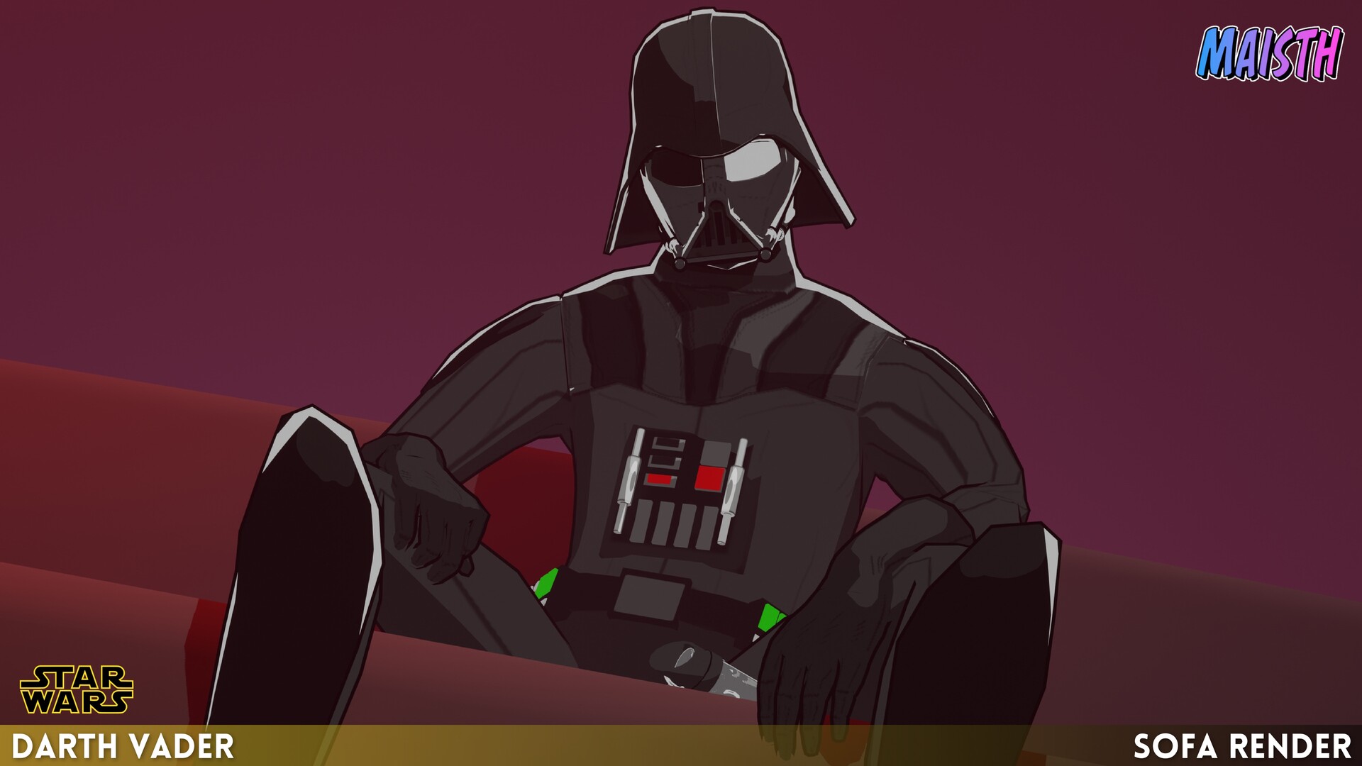 Martin Herrera - Darth Vader | Maisth's 3D Fan Characters | Star Wars