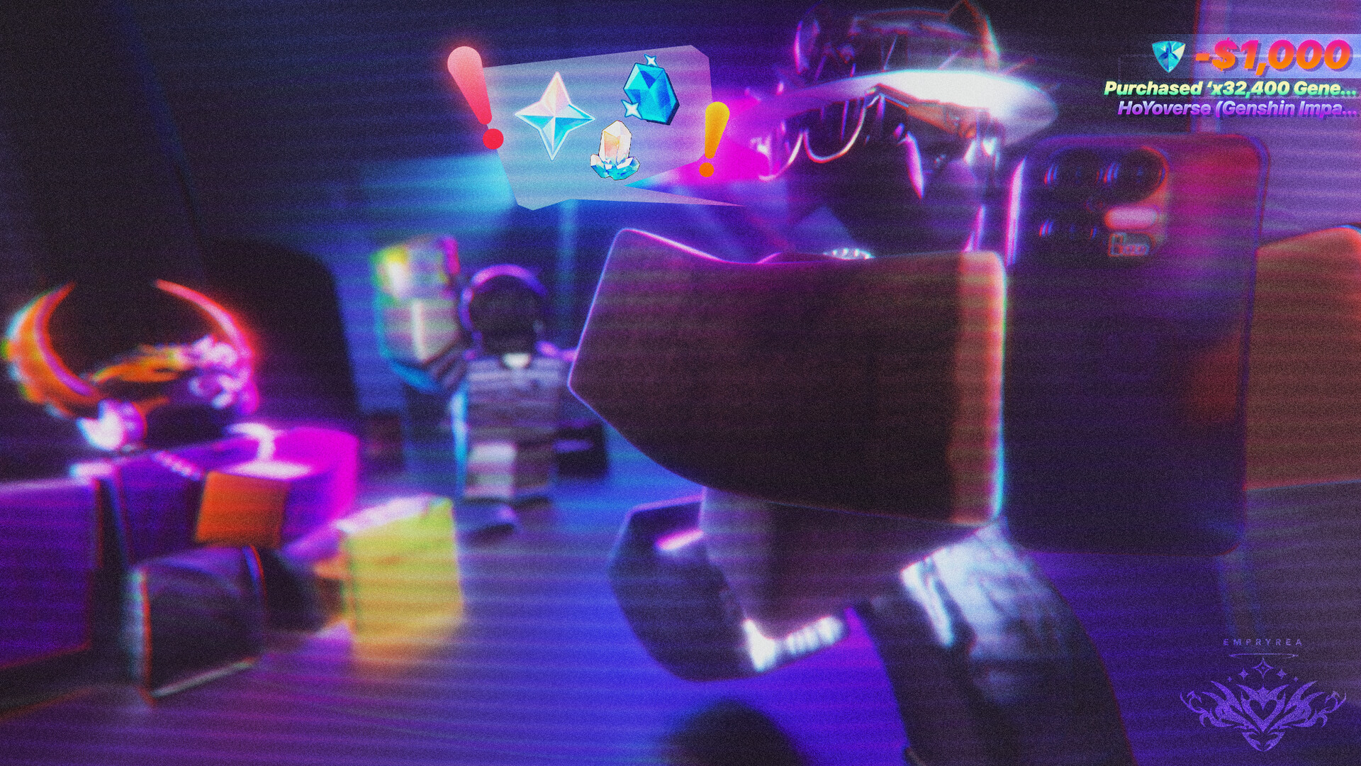 ArtStation - 'Gacha Addiction' - Scene Freestyle