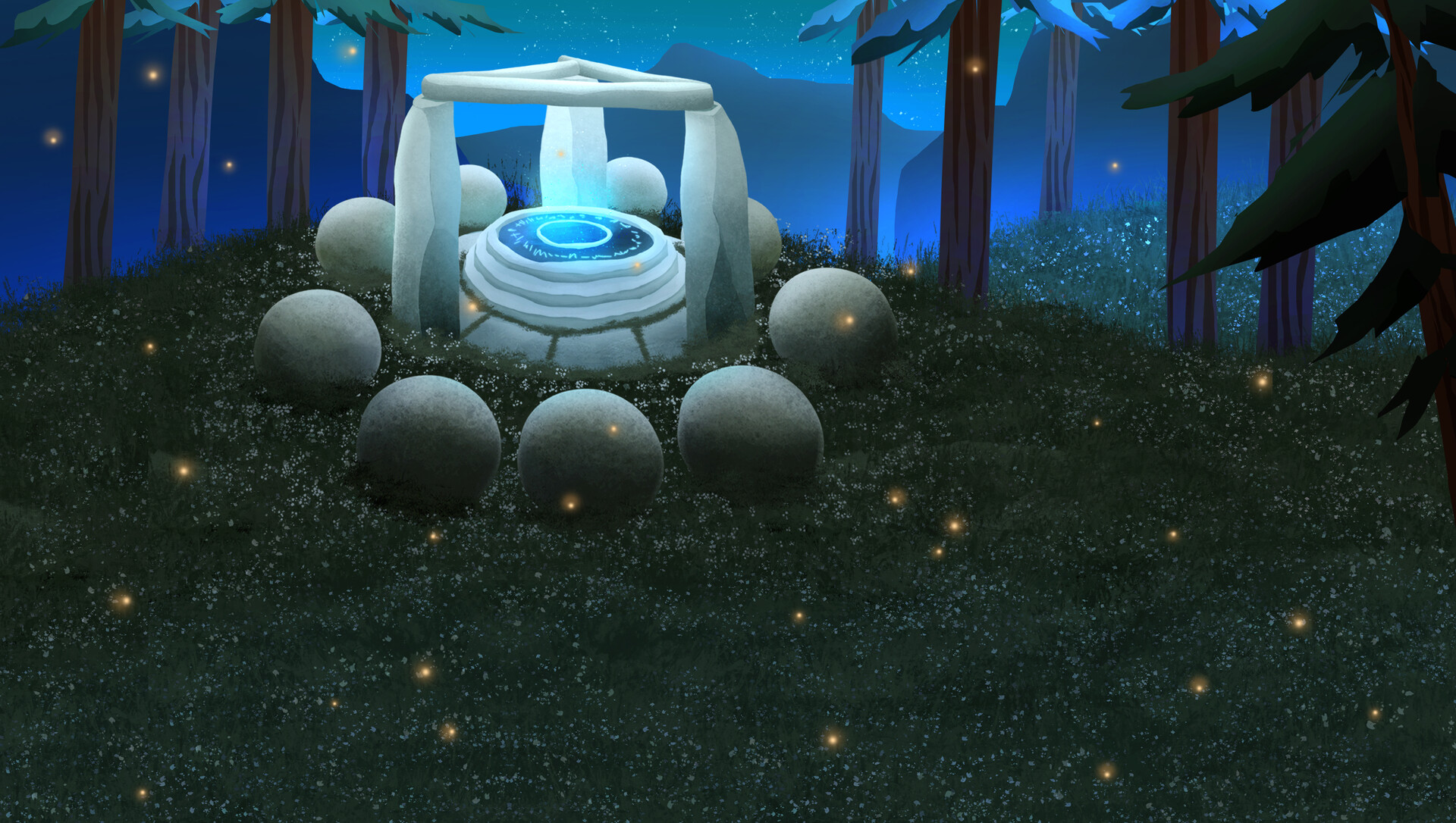 ArtStation - The Fool- Forest Portal concept art