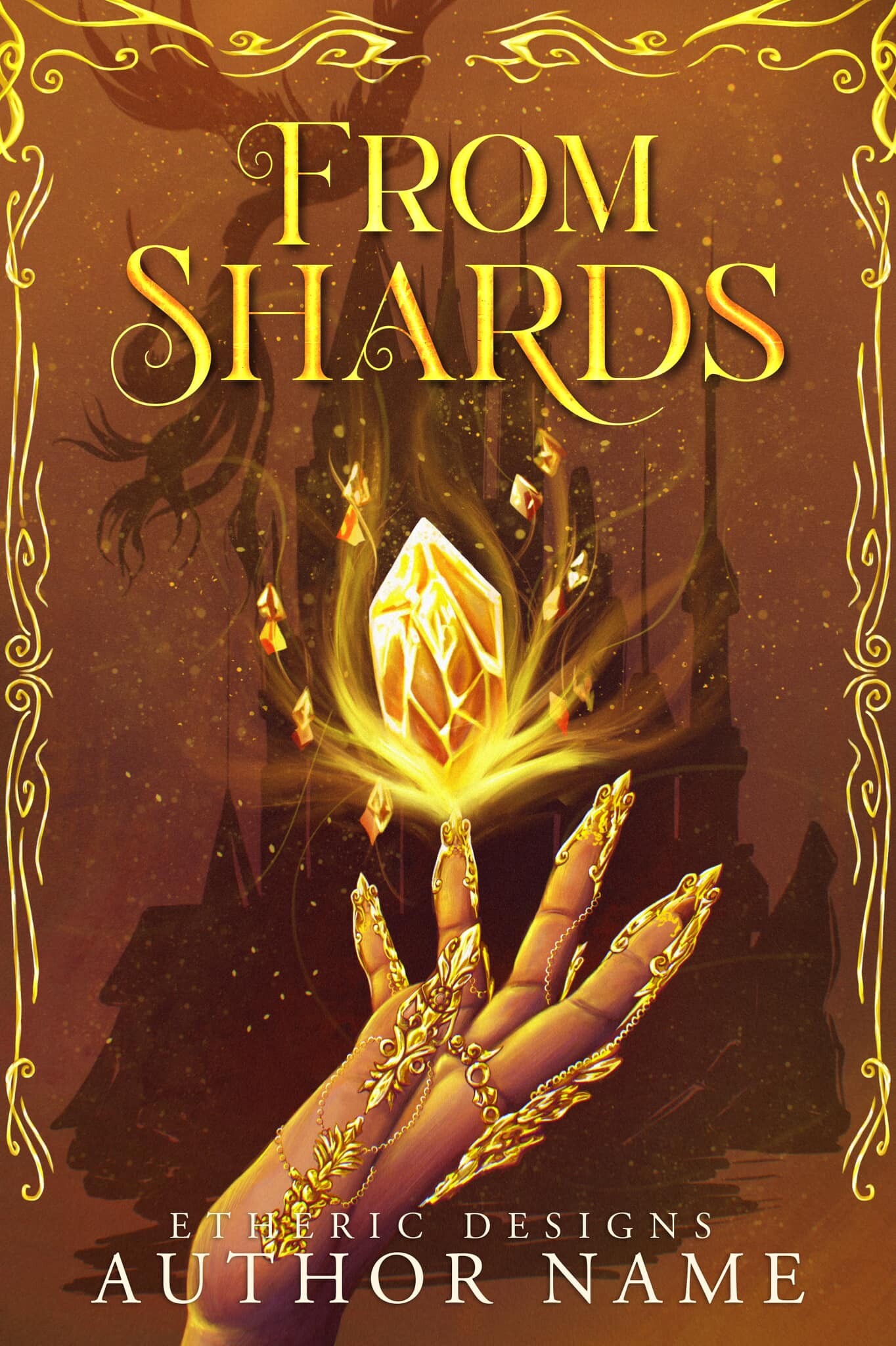 ArtStation - Illustrated Book Cover | From Shards