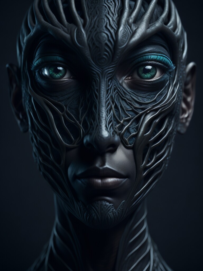 ArtStation - Alien Face