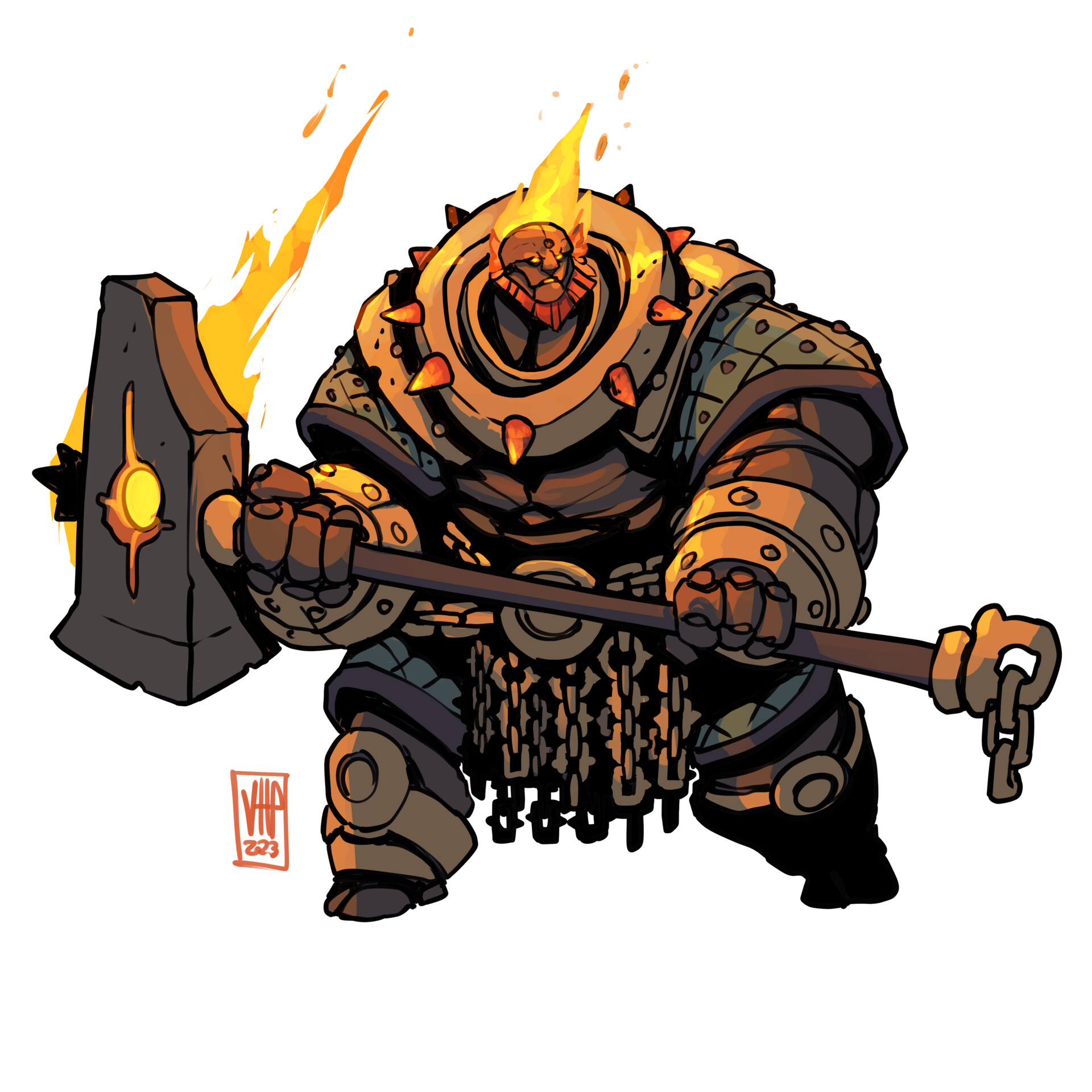 Bone Dust - Giant of the Forge