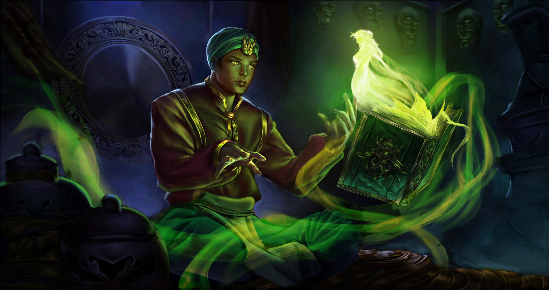 ArtStation - Key Art Illustration: Purok from Legend Of Ayoman Temple