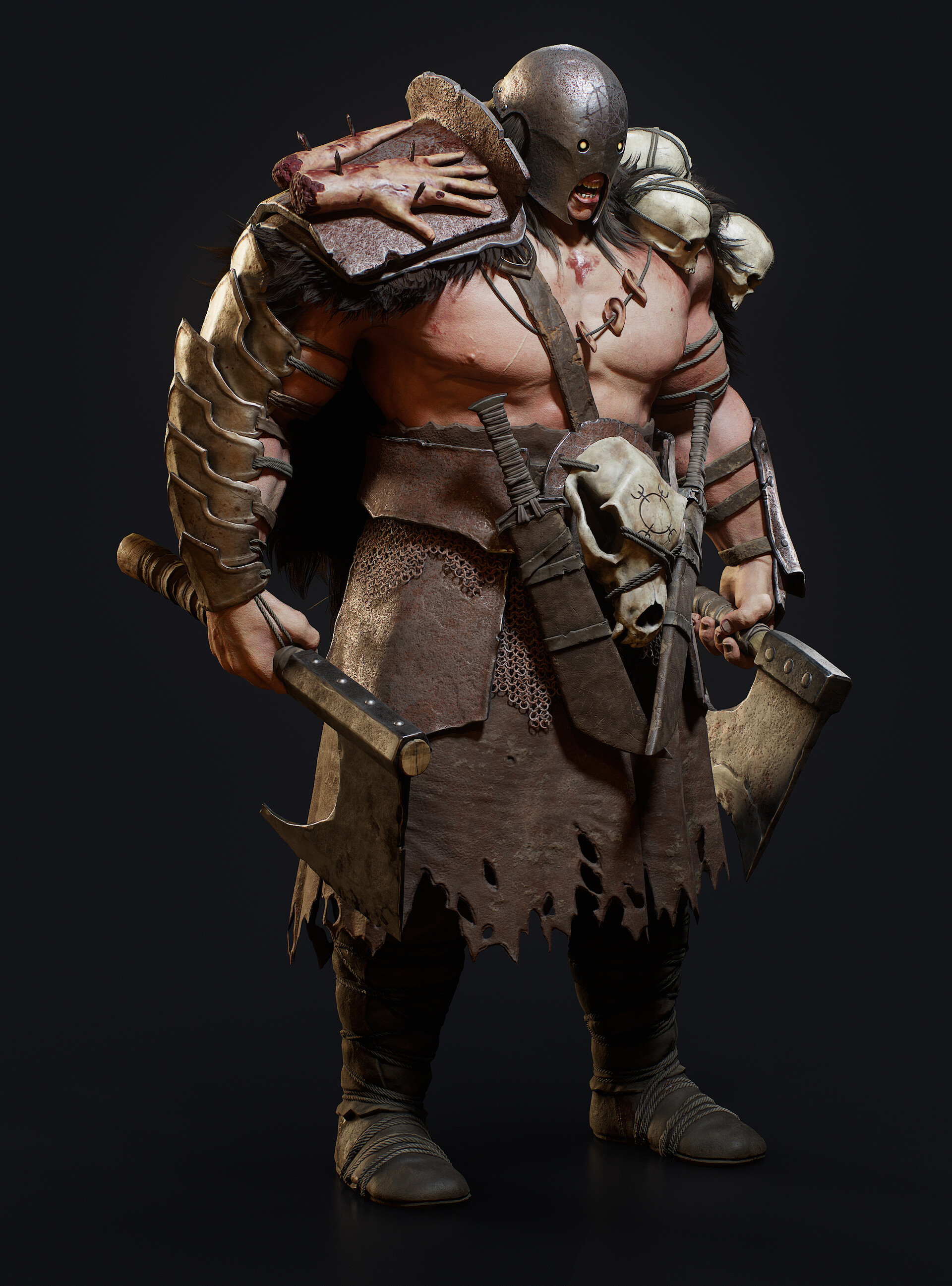 Florian Krause - Diablo4 Cannibal Monster Fan Art