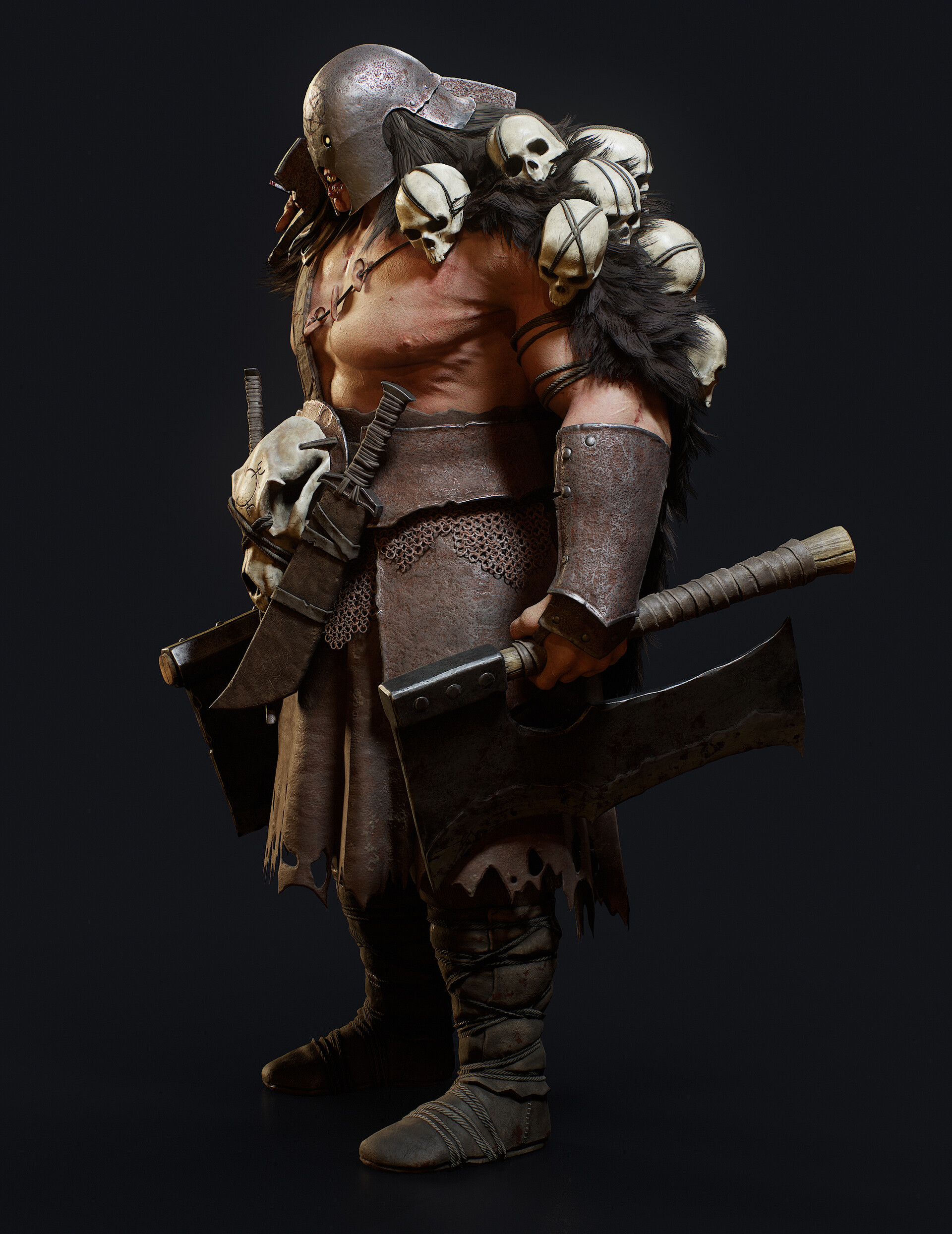 Florian Krause - Diablo4 Cannibal Monster Fan Art