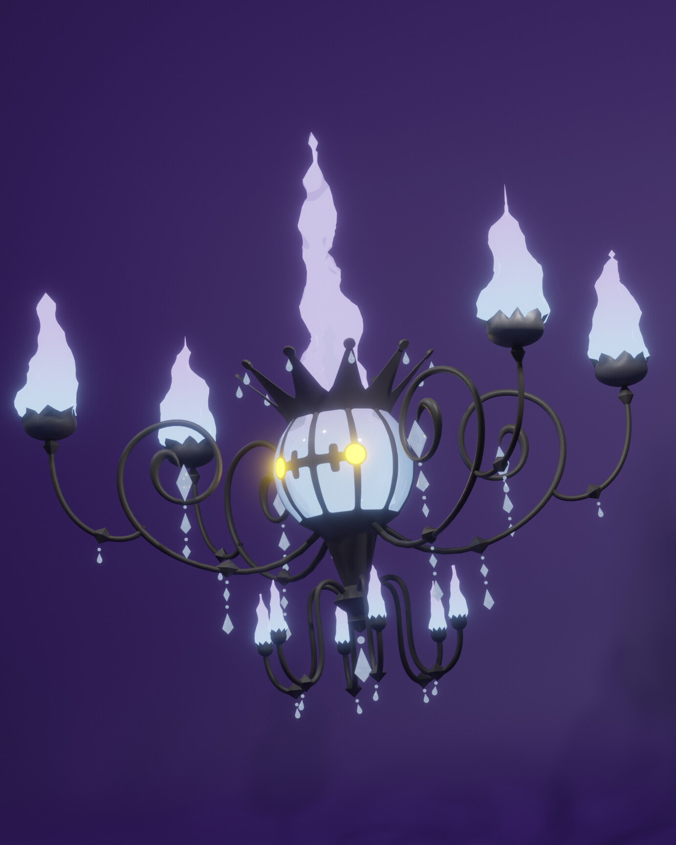 Pokemon Mega Chandelure