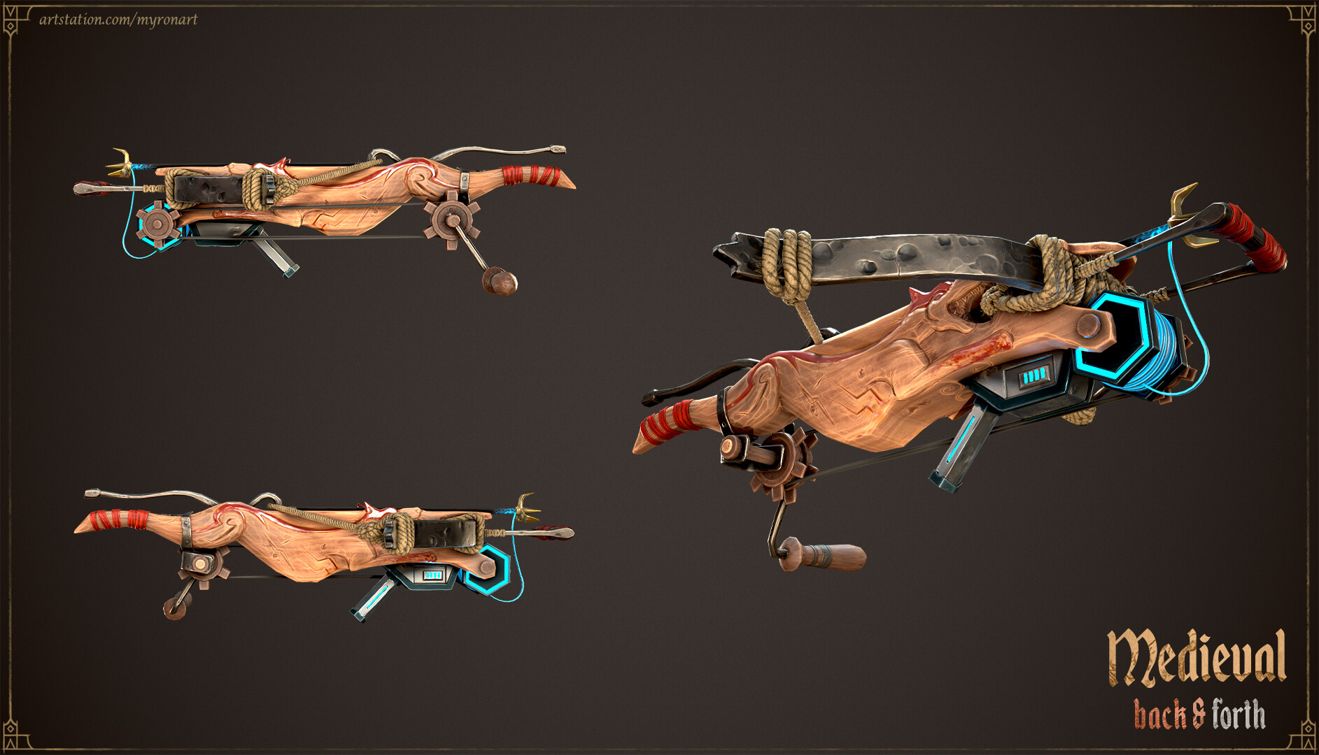 Myron Unzhakov - Taser Crossbow - Medieval: Back and Forth