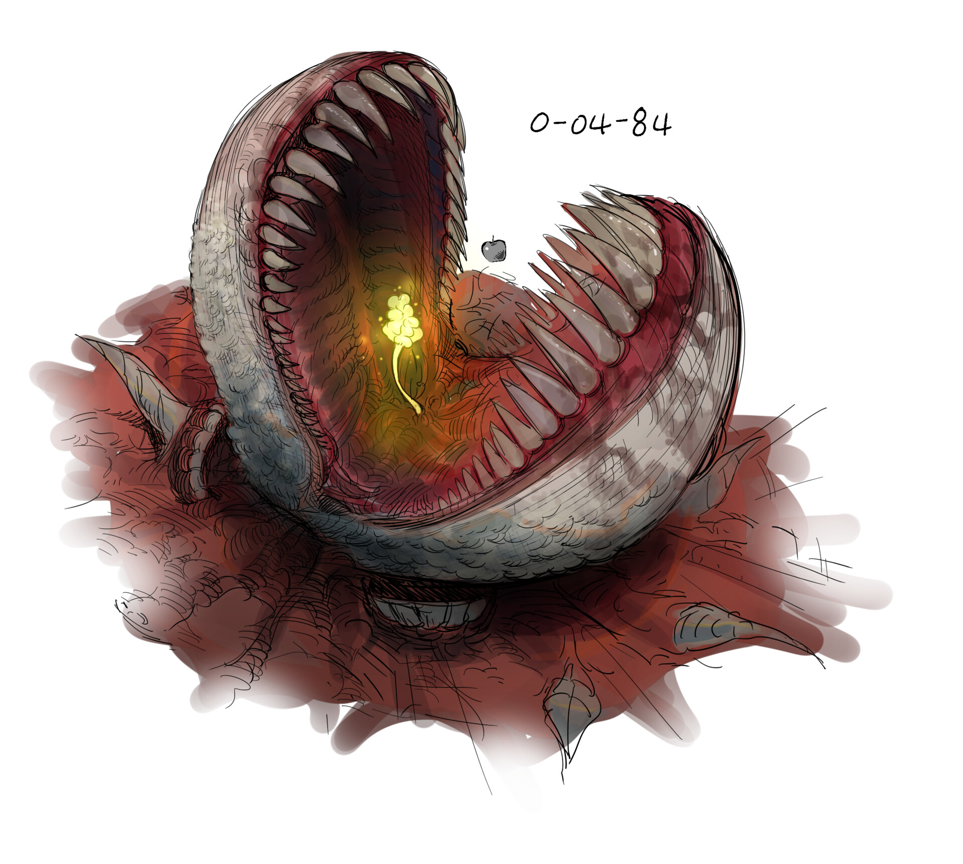 ArtStation - Lobotomy Corporation Meat Lantern 고기초롱