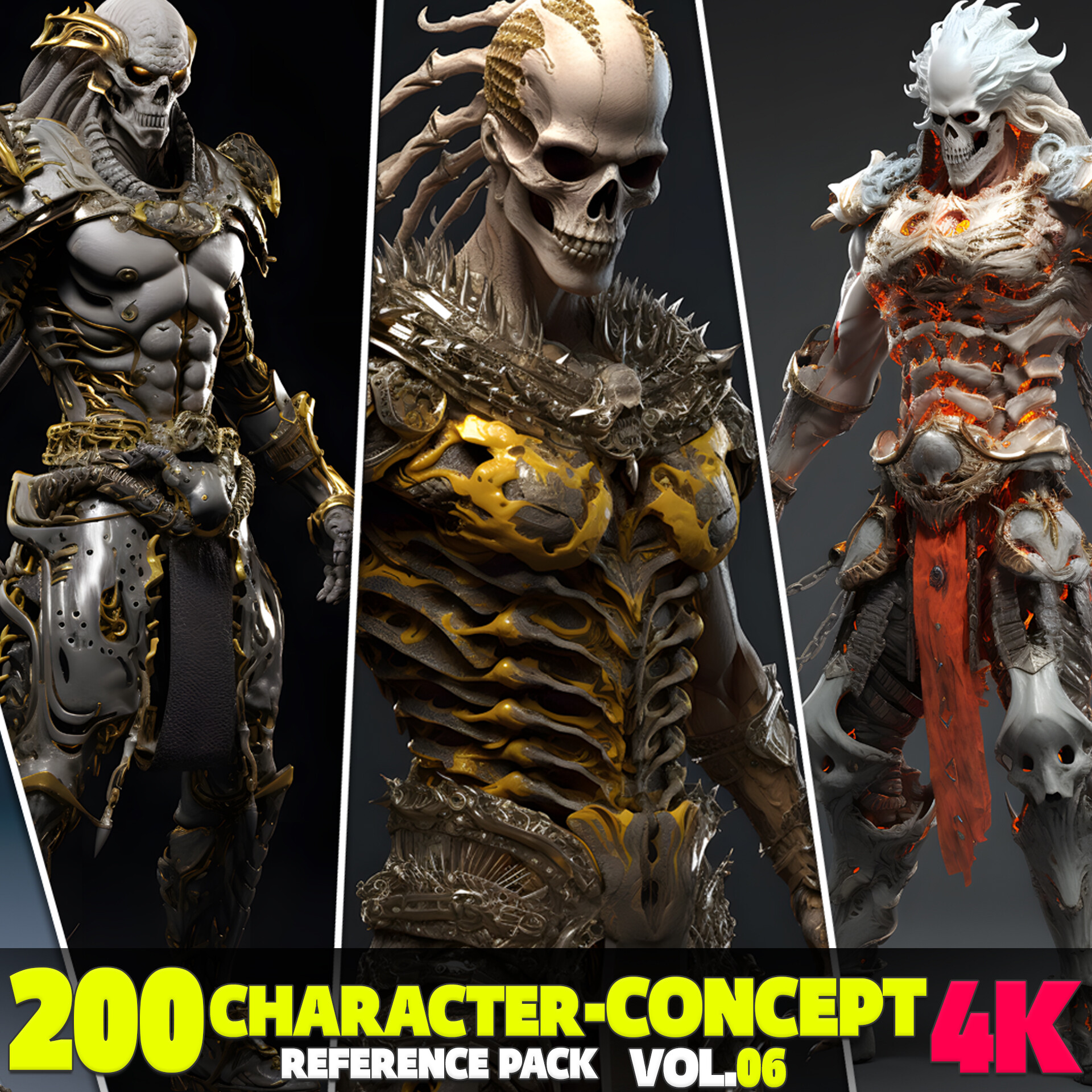 ArtStation - 200 4K Character-Concept Reference Pack Vol.06