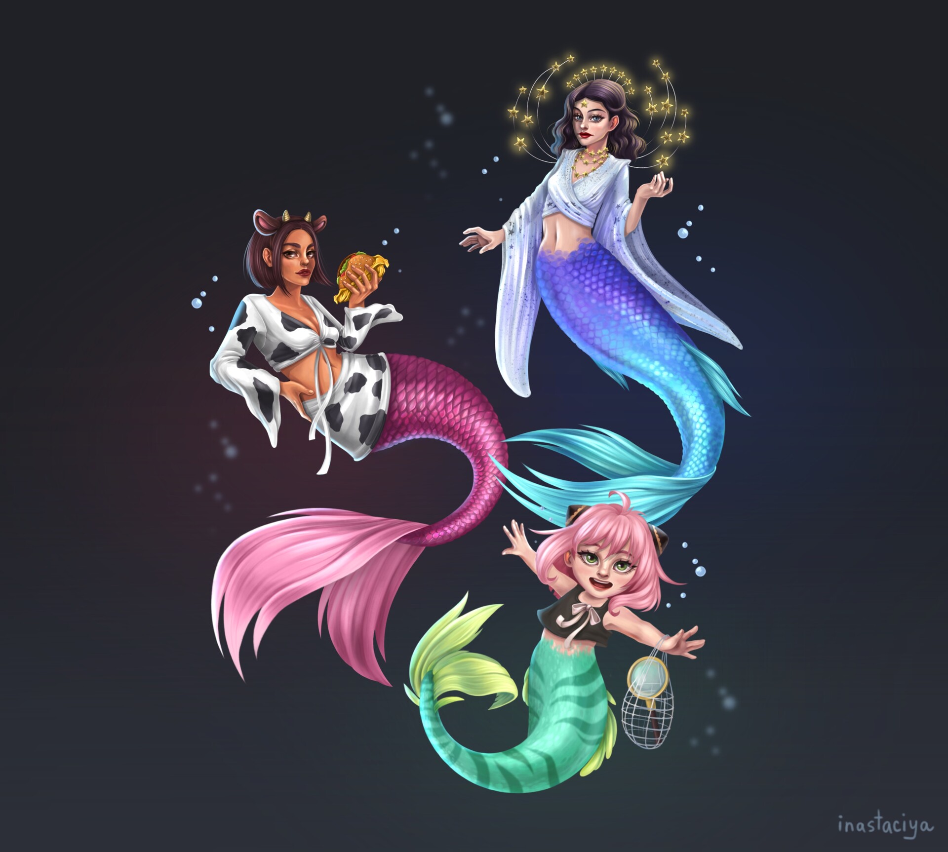 ArtStation - Mermaids for Mermay 2023