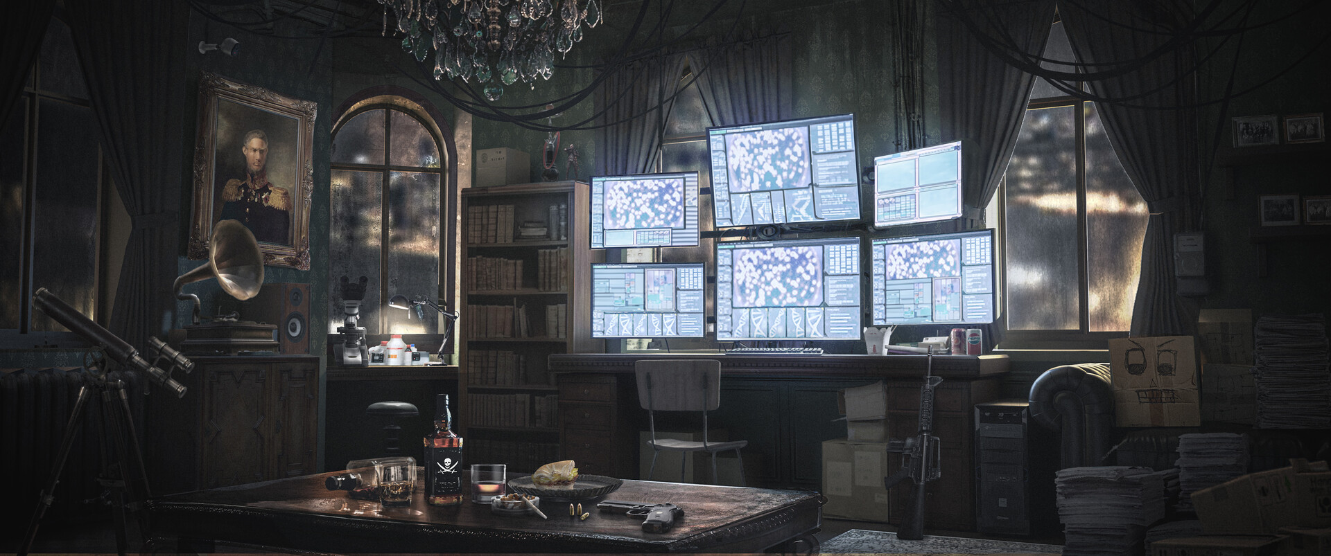 ArtStation - City apartment