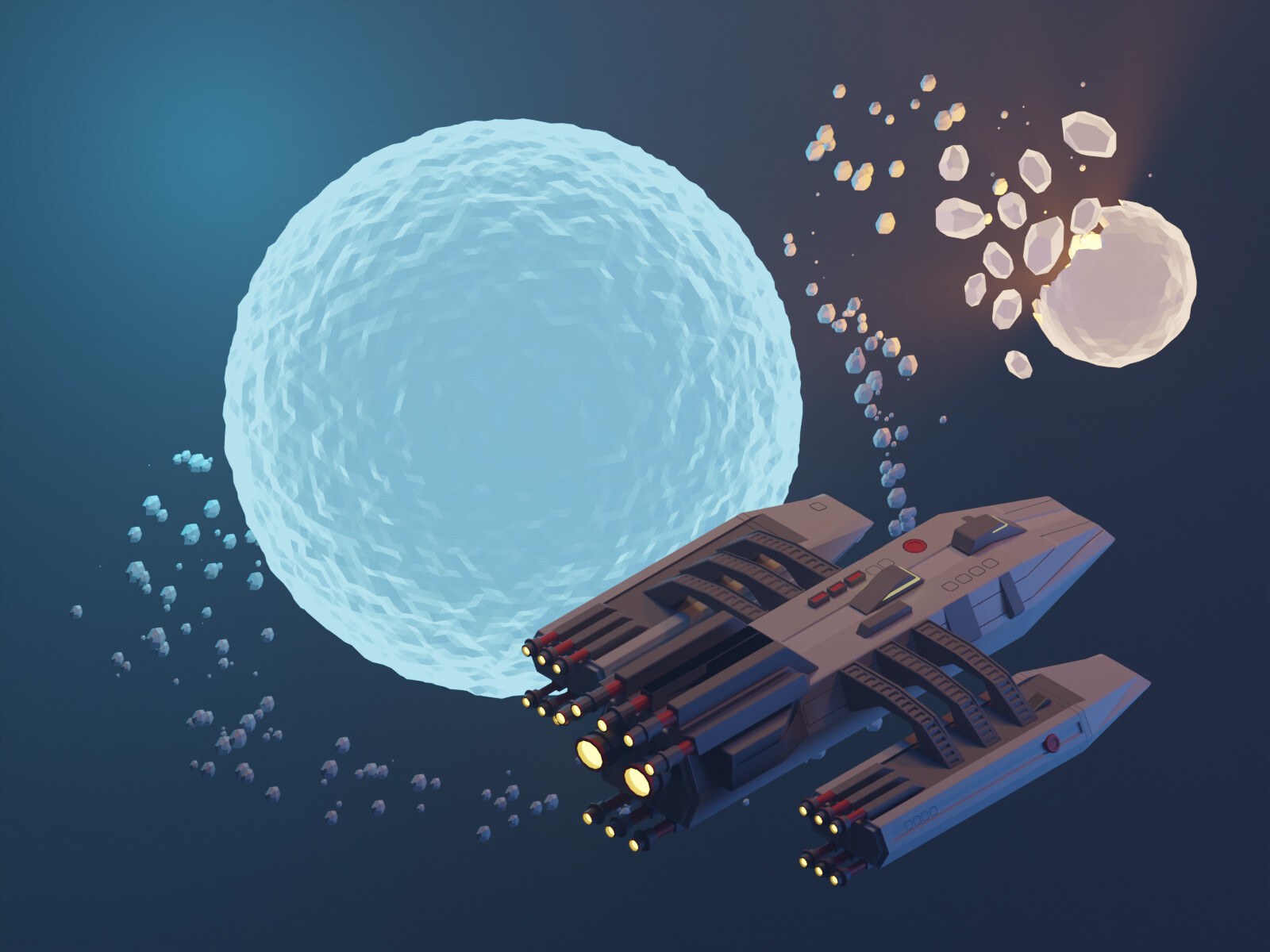 ArtStation - Galaxy Cruiser